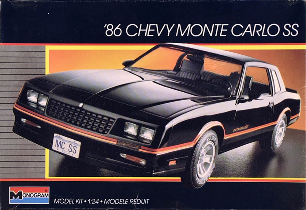 Monogram 2731 - 1986 Chevrolet SS Monte Carlo SS - Chevrolet Motor ...