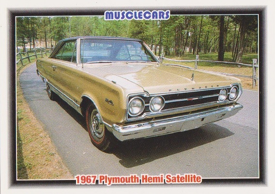 Muscle Cars Collector Card 87 - Muscle Cars Collector Cards - Monster ...