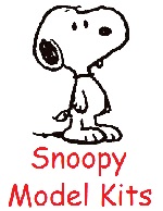 Snoopy Model Kits - Monster Hobbies High River Alberta