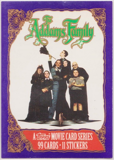 The Addams Family 1991 Movie Collector Cards 01 - The Addams Family ...